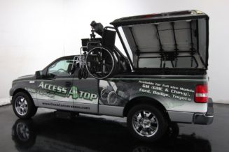 AccessATop Wheelchair Accessible Truck System - Clock Mobility