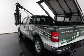 AccessATop Wheelchair Accessible Truck System - Clock Mobility