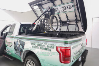 AccessATop Wheelchair Accessible Truck System - Clock Mobility